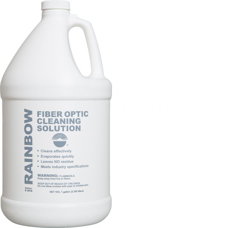 Fiber Optic Cleaning Solution - Rainbow Technology